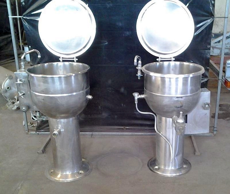 For Sale Used 60 LITRE STEAM JACKETED PAN NZ
