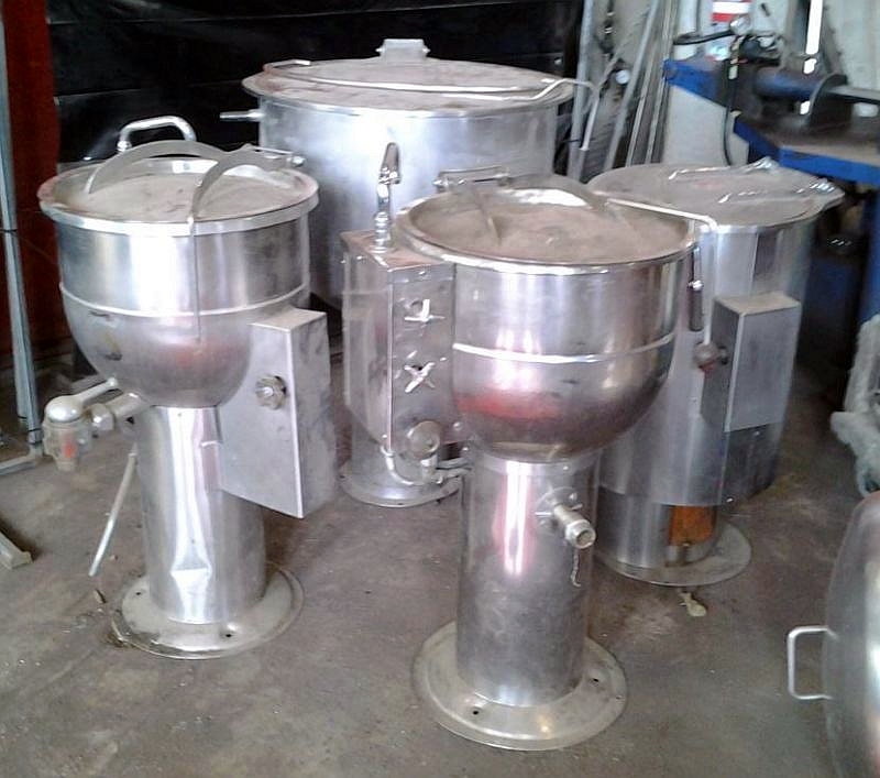 For Sale Used 60 LITRE STEAM JACKETED PAN NZ