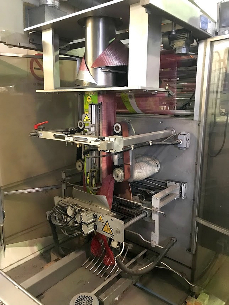Used Claf PE Net VERTICAL FORM FILL & SEAL PACKER For Fruit Vegetables ...