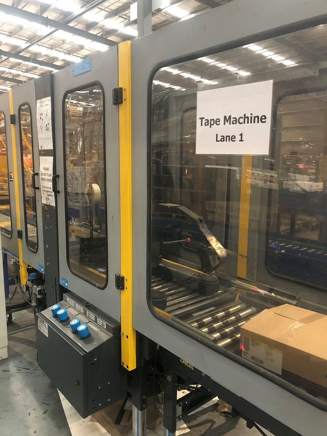 Used Automatic Top And Bottom Carton Taper For Sale NZ Siat SM44HD