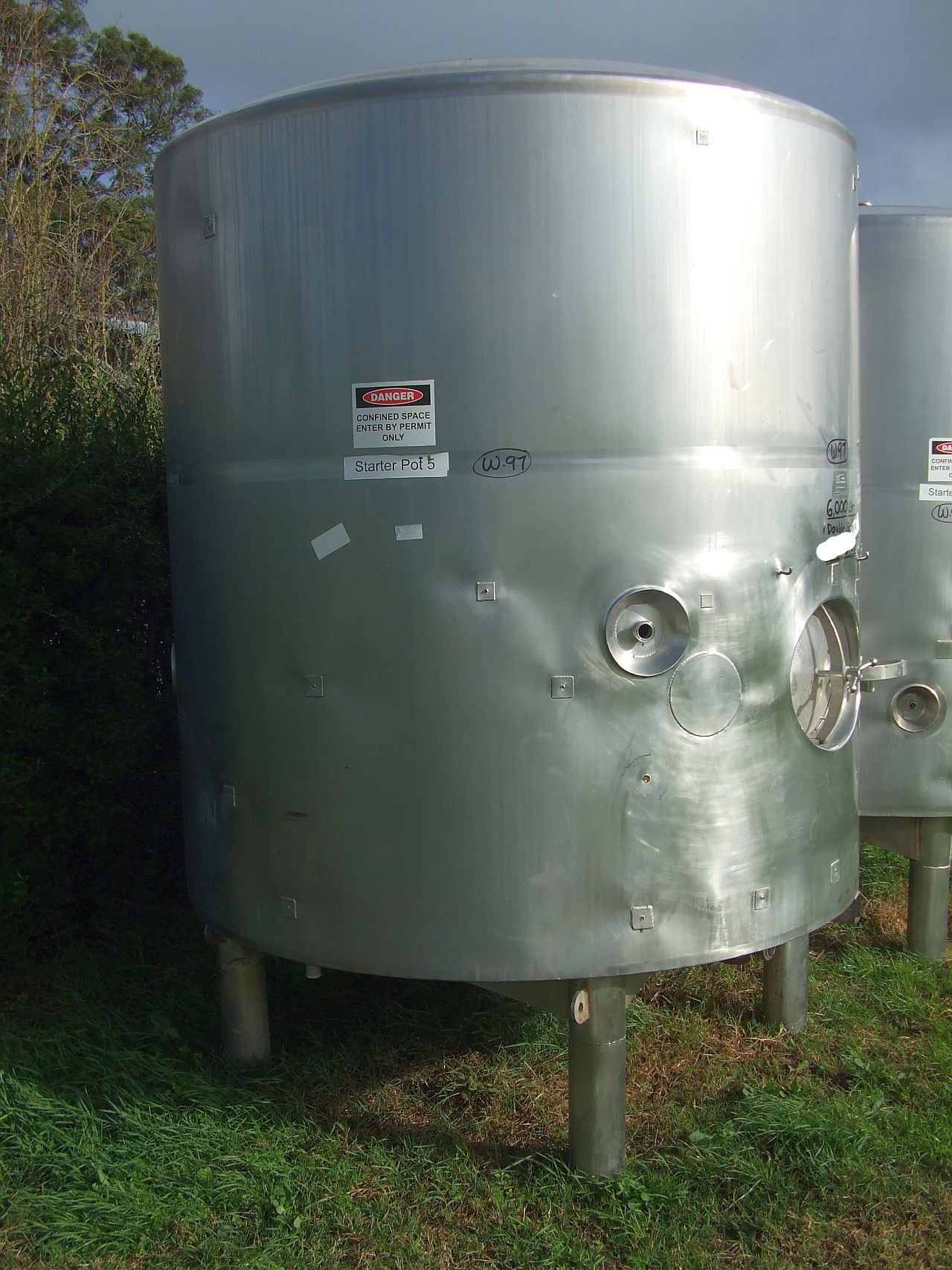 For Sale NZ Used Fully Stainless Double Skinned Jacketed Tanks Ex ...