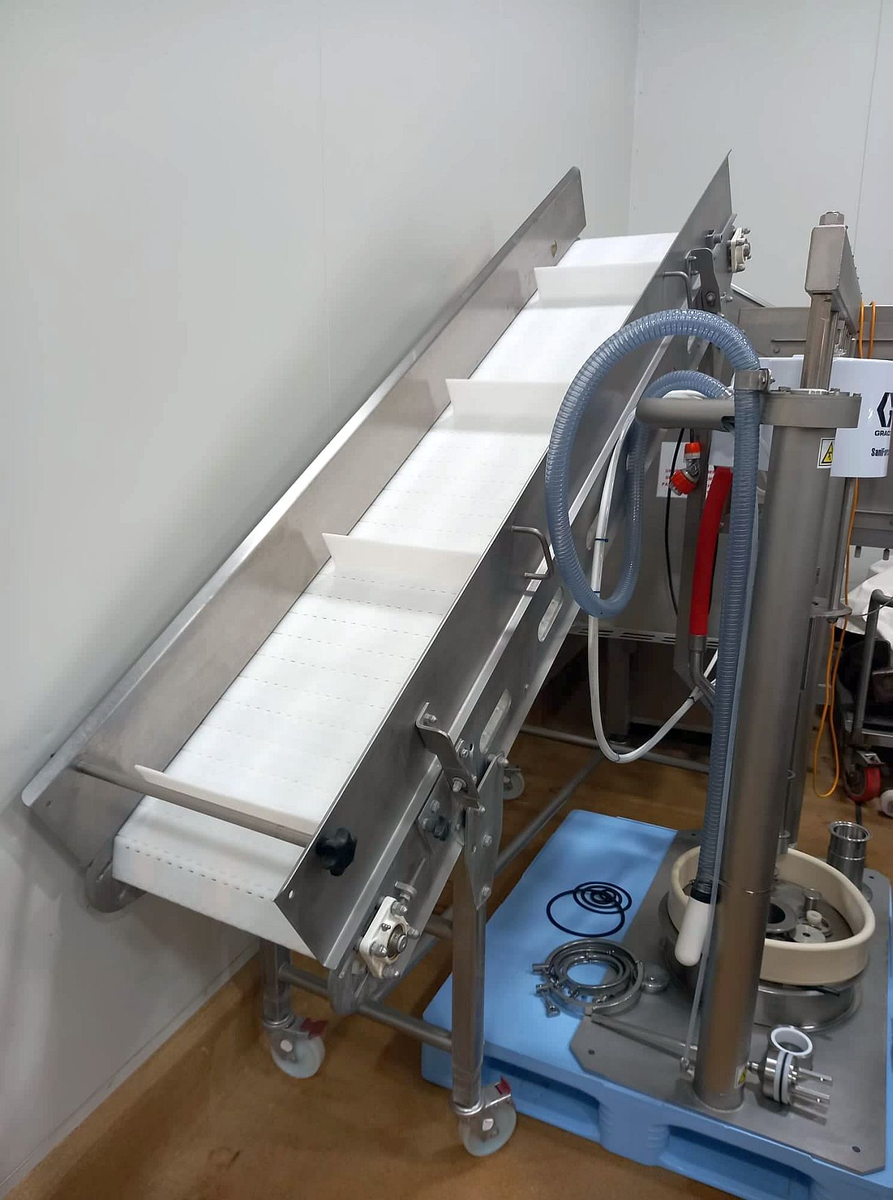 For Sale NZ Used Dice Cutter With Cleated Inclined Conveyor Spare ...