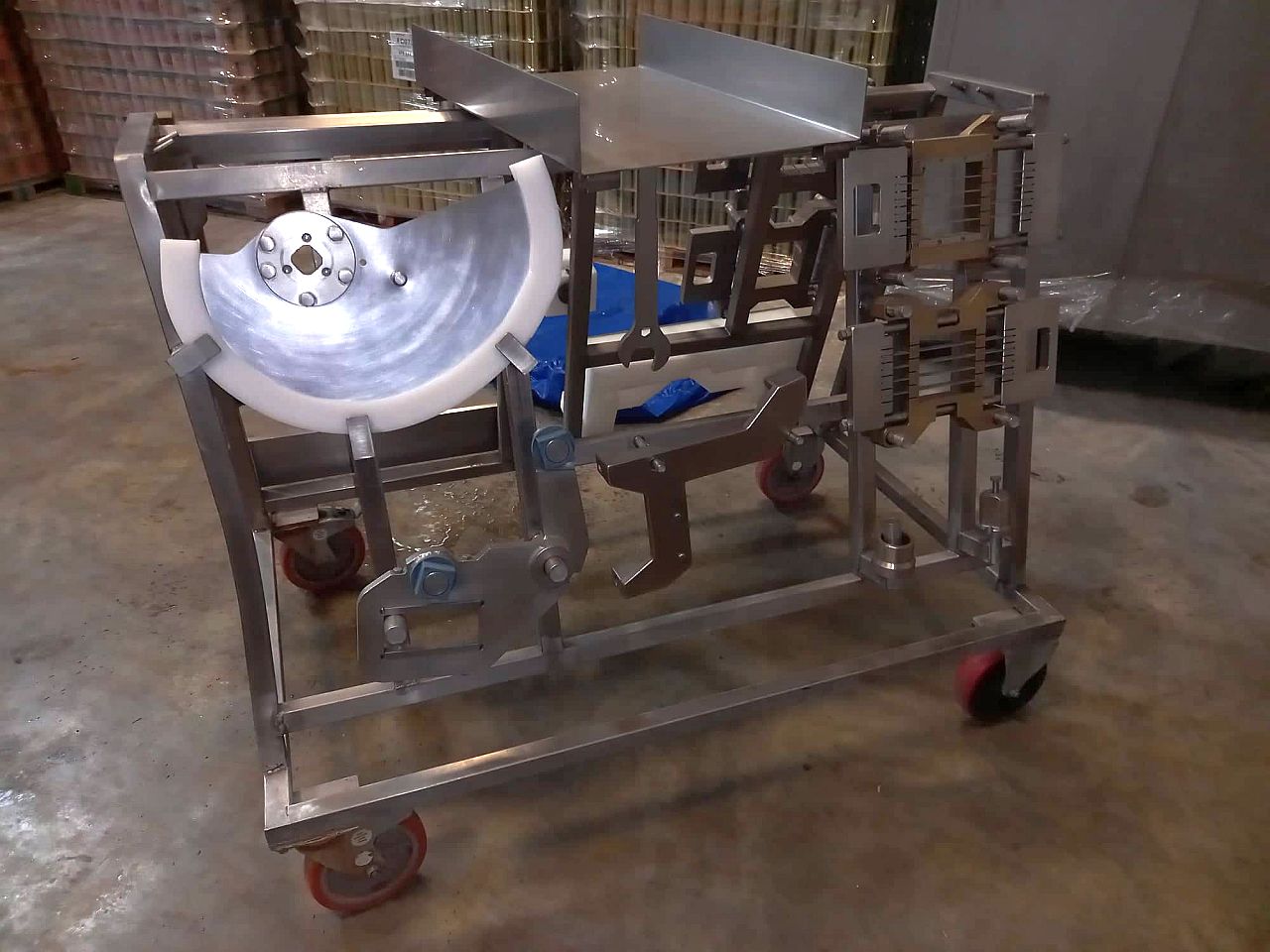 For Sale NZ Used Dice Cutter With Cleated Inclined Conveyor Spare ...