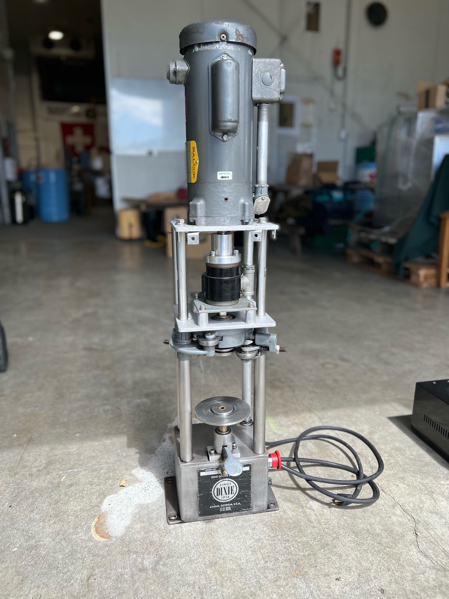 For Sale NZ 330ml 355ml 440ml Slim Line Can Seamer Used Semi Automatic ...