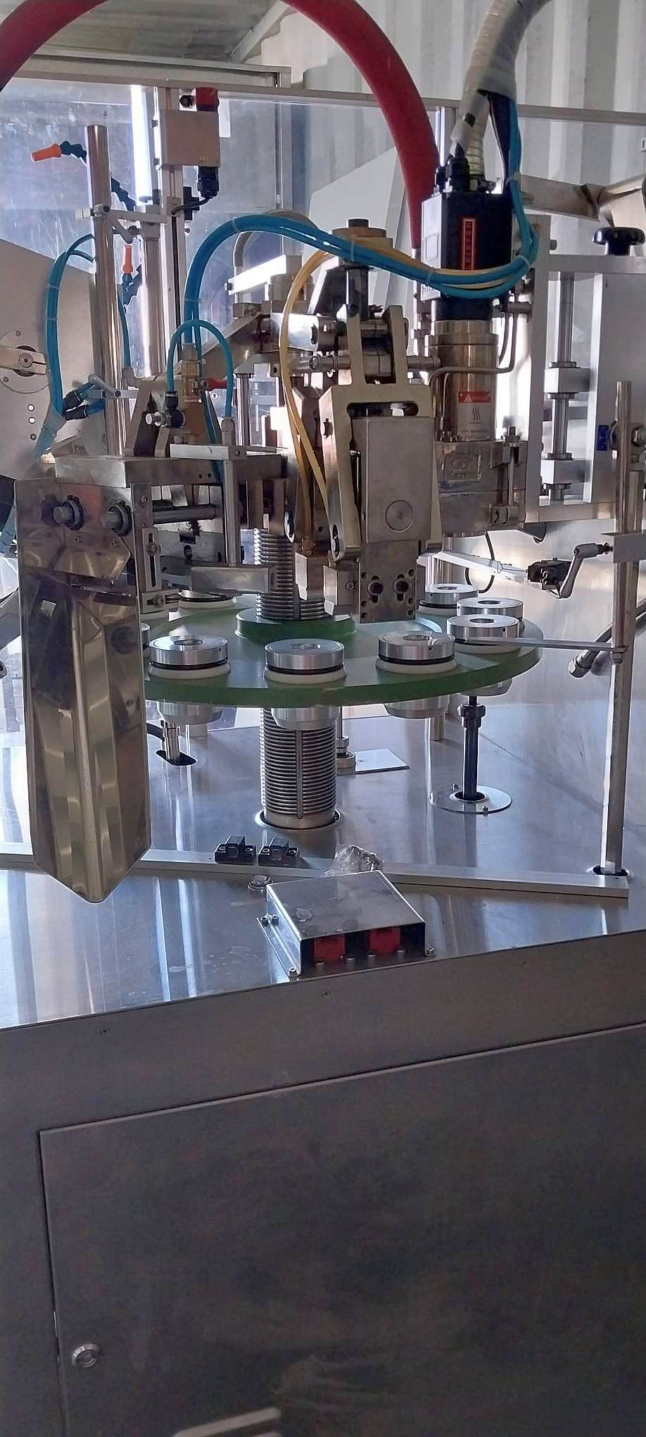 Used Plastic Tube Filler and Sealer For Food Sale NZ Kentex TK850-HAO