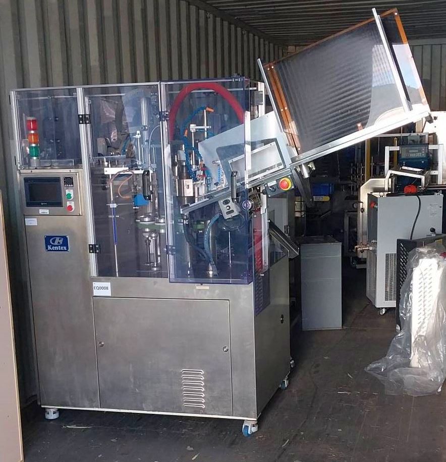 Used Plastic Tube Filler and Sealer For Food Sale NZ Kentex TK850-HAO
