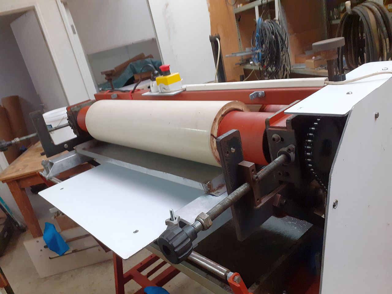 For Sale NZ Used Roller Applicator for Glue 750mm wide Suitable for ...