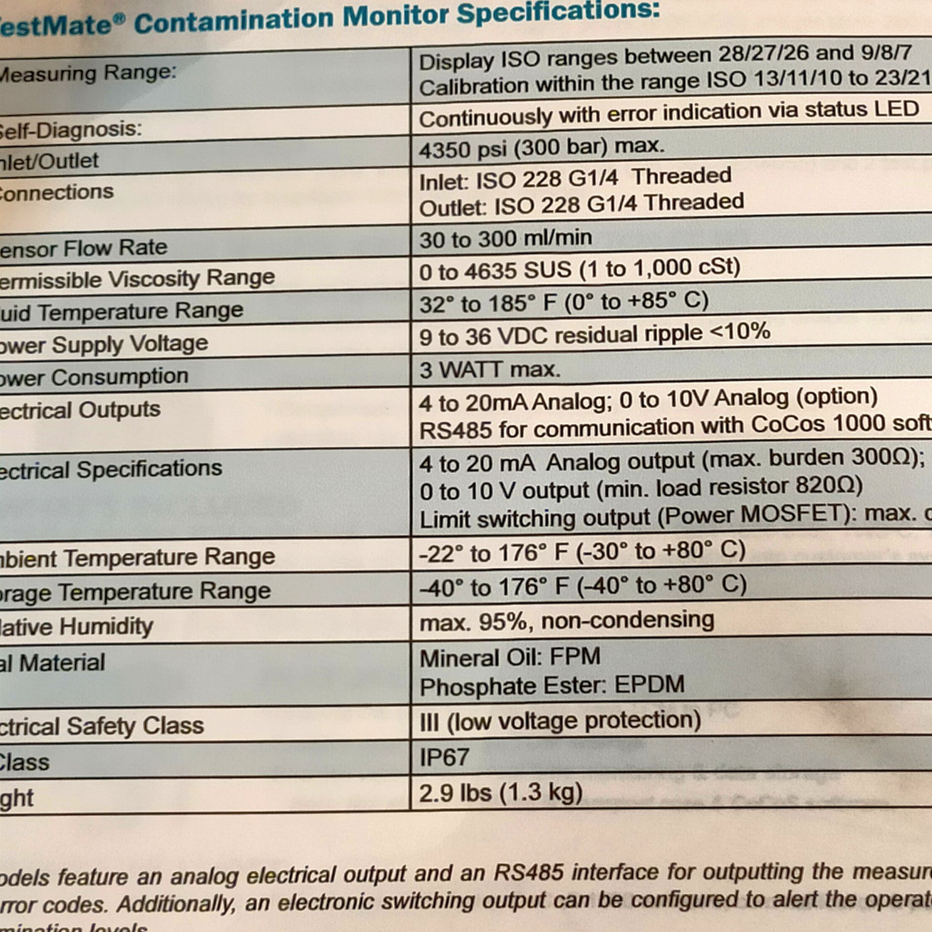For Sale NZ Schroder Test Mate Contamination Monitor