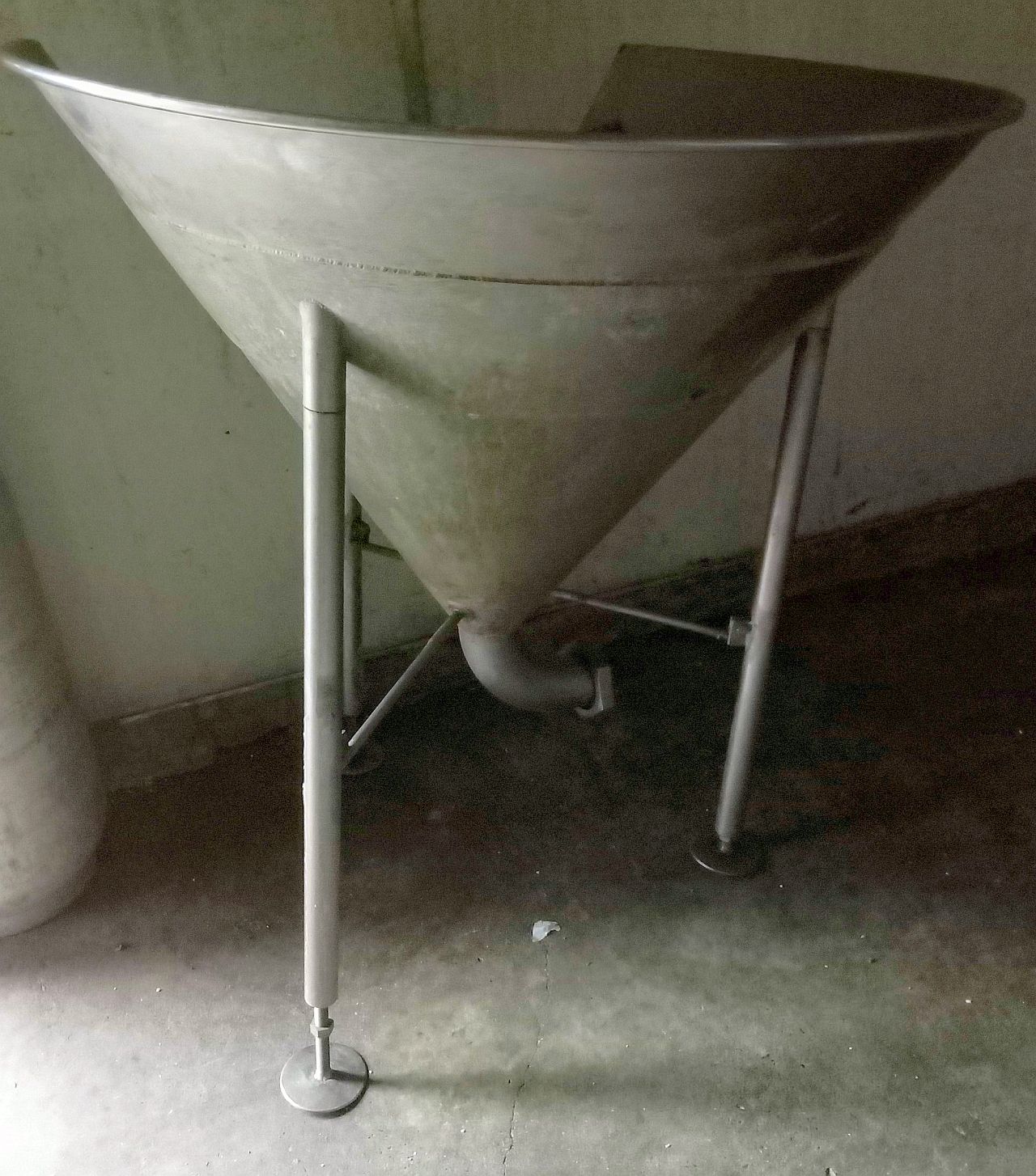 Used Live Steam Injection Ribbon Cooker with Bin Tipper and Bins For ...
