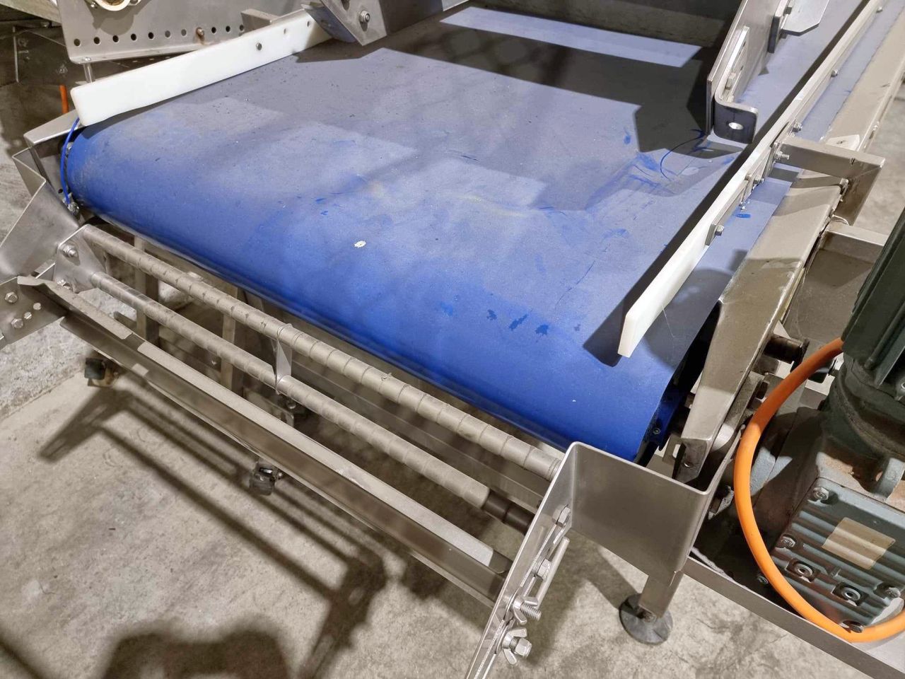 Secondhand Conveyor with Belting 900mm Wide Stainless Frame For Sale NZ