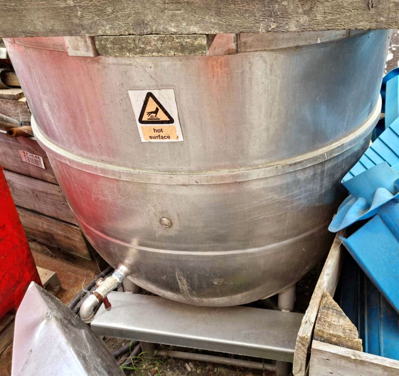 Used Fully Stainless Steel Steam Jacketed Pan For Sale NZ