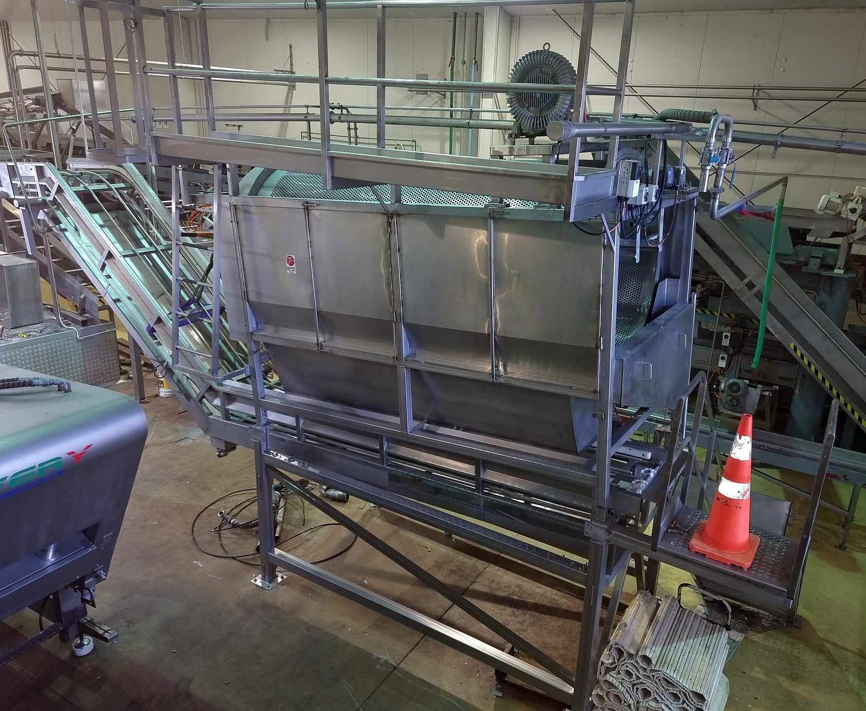 Used Food Grade Scalping Screening Reel for Sale NZ