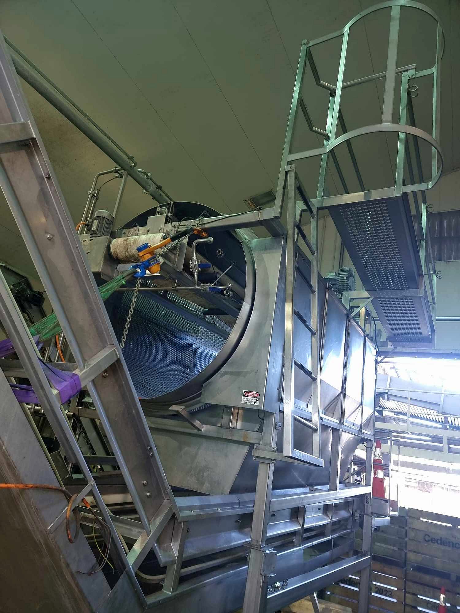 Used Food Grade Scalping Screening Reel for Sale NZ