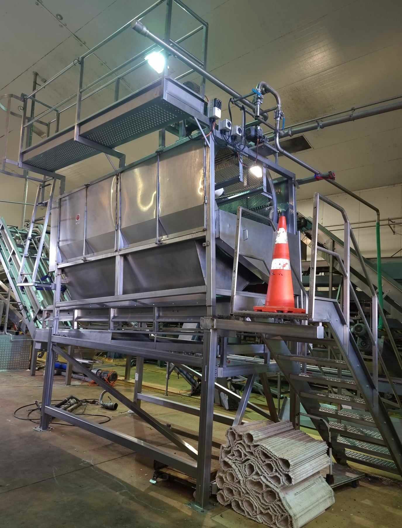 Used Food Grade Scalping Screening Reel for Sale NZ