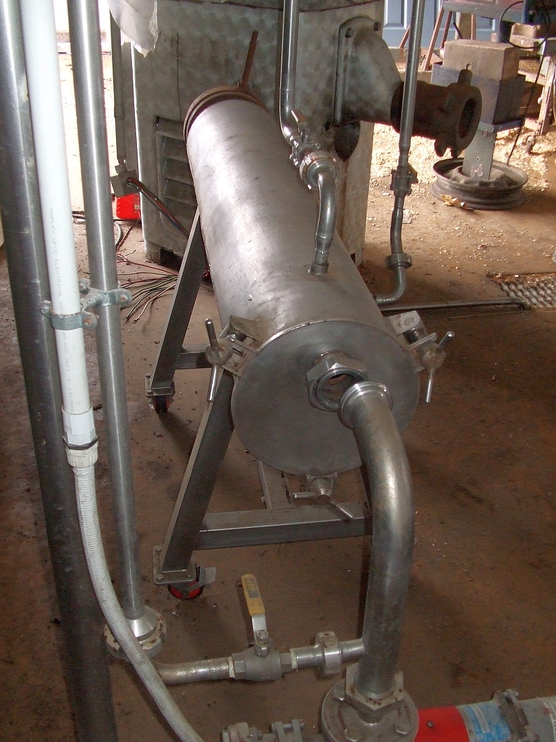 Used Stainless LIVE STEAM Continuous COOKER For Sale Harris Steam